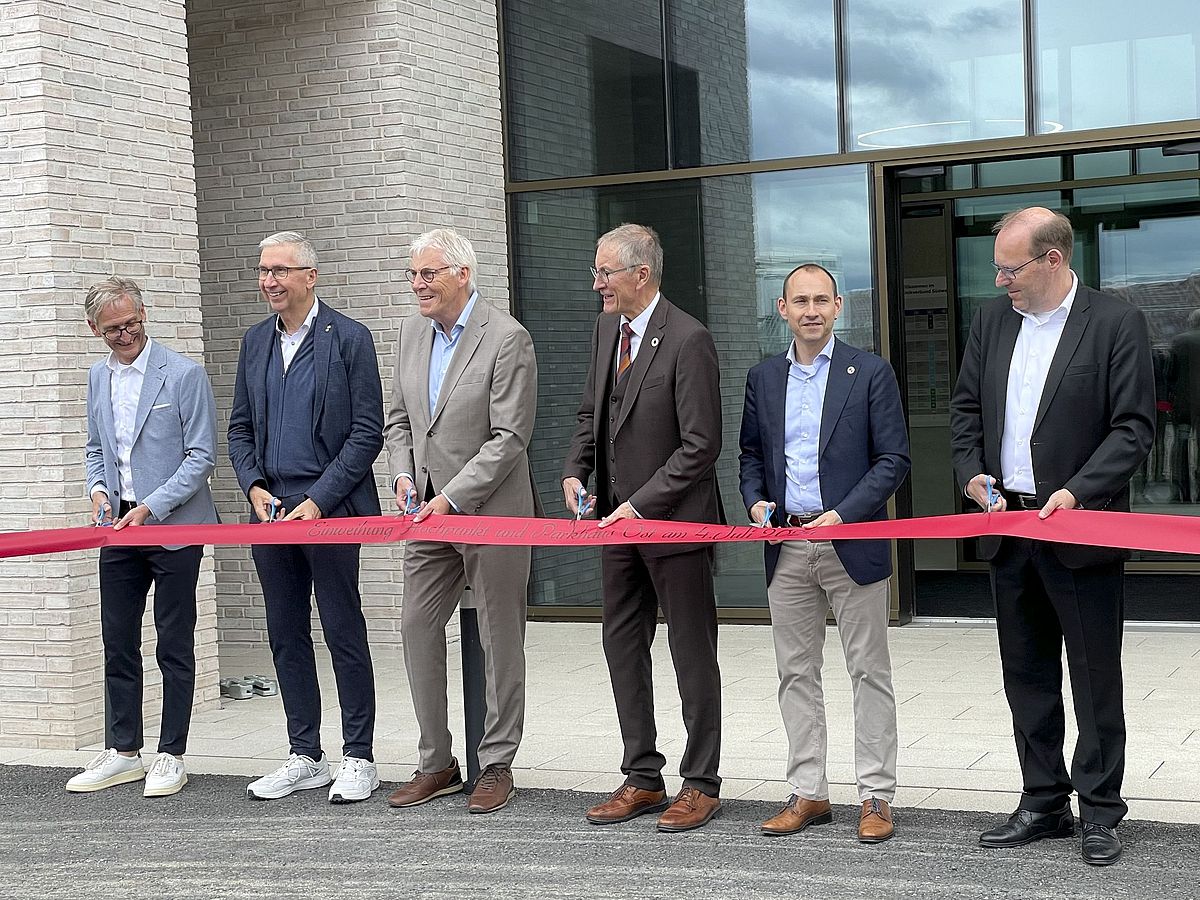 Die ersten Bausteine am Flugfeldklinikum sind eröffnet | Klinikverbund Südwest